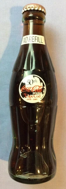 COCA COLA CAPE Cod 50th Anniversary Commemorative Bottle Middleboro #30 ...