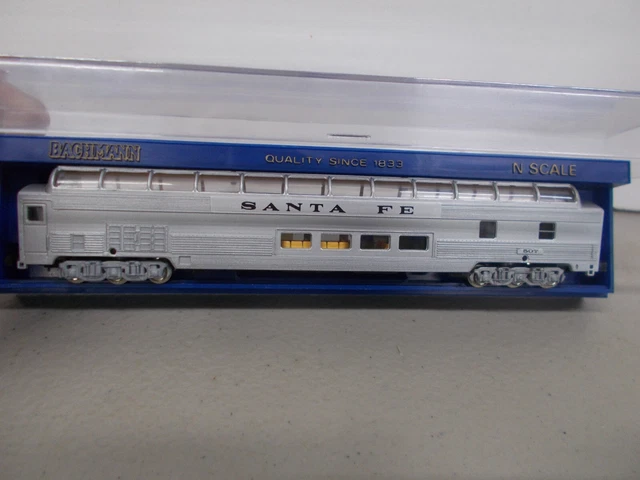 BACHMANN-#74532-SANTA FE-85' FULL Dome Passenger Car #507-Lot B ~N Scale $31.18 - PicClick AU