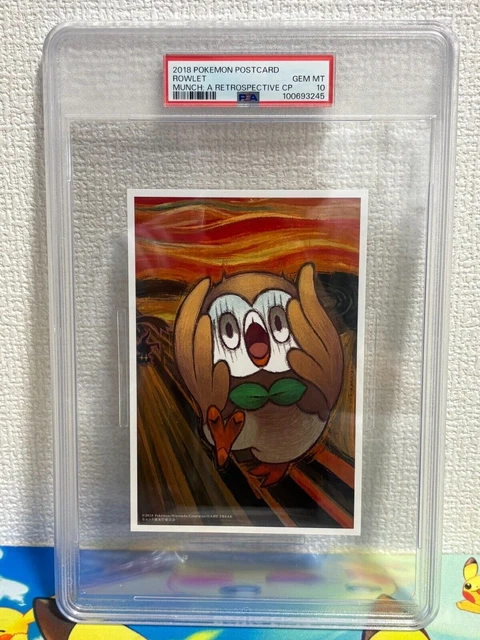 CARTE POSTALE POKEMON Rowlet Scream Munch 2018 : une rétrospective ...