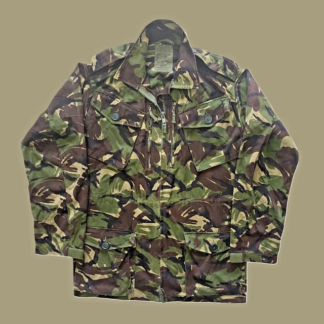 BRITISH FORCES ISSUE Woodland Dpm Temperate Combat Smock -Various Sizes ...