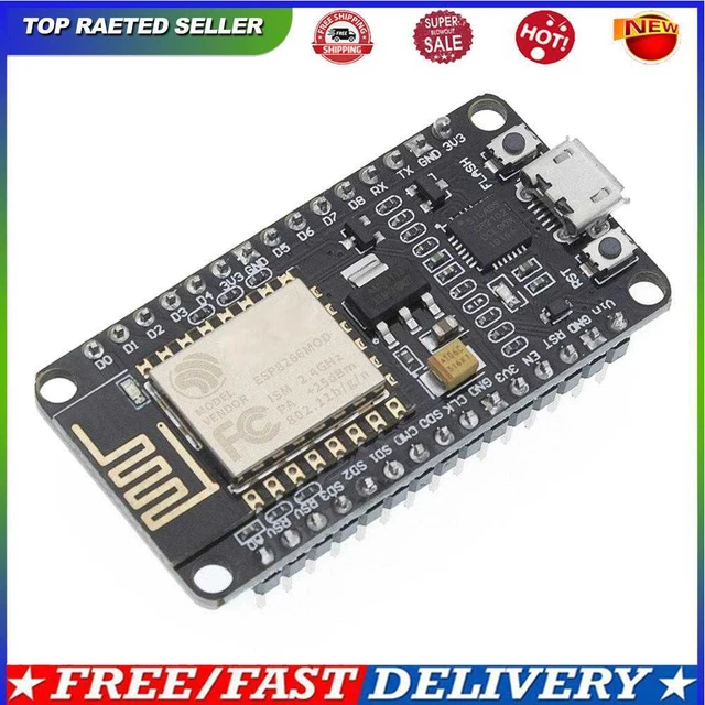ESP8266 DEV BOARD NodeMcu Open Source Serial Module for Arduino (V3 CH340) UK £23.87 - PicClick UK