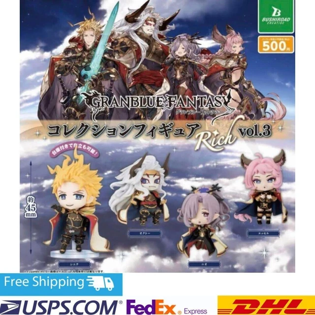 FIGURINE DE COLLECTION Granblue Fantasy RICH vol.3 4types Gacha Complete JAPON EUR 53,68 ...