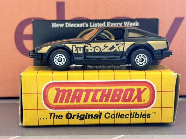 MATCHBOX MB24 NISSAN 300zx Turbo Rare With Box black And Gold £19.00 ...