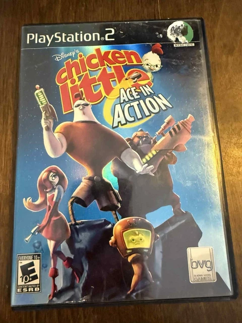 DISNEY'S CHICKEN LITTLE: Ace in Action (Sony PlayStation 2, 2006) CIB ...