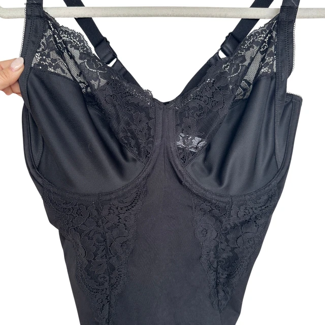 MAIDENFORM ULTRA-FIRM TUMMY Control Shape Bodysuit Built-In Underwire ...