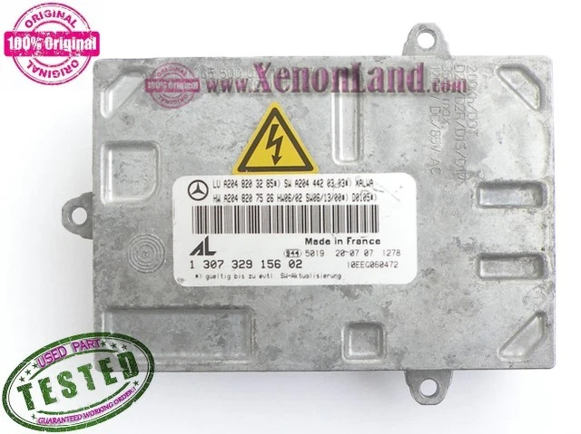MERCEDES C-CLASS W204 Xenon Headlight Headlamp Ballast Control Unit ...