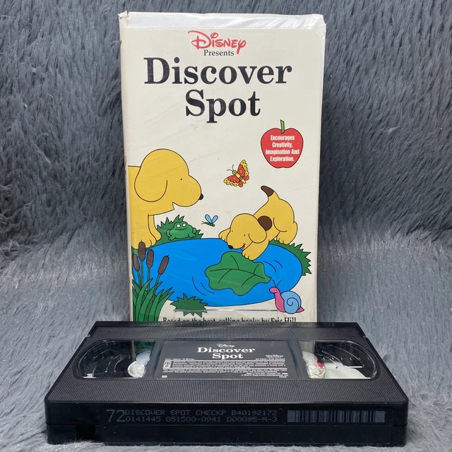 DISCOVER SPOT VHS Disney Educational Preschool Eric Hill Creativity ...
