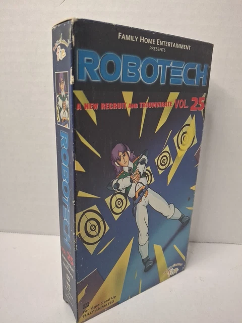 ROBOTECH VHS VOL.25 (A New Recruit And Triumvirate) £5.54 - PicClick UK