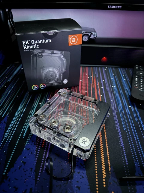 EK WATER BLOCKS EK-Quantum Kinetic FLT 120 D5/DDC Body D-RGB - Acryl EUR 65,00 - PicClick DE
