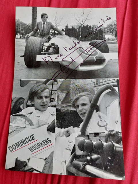 AUTOGRAPH DOMINIQUE MOORKENS Signed Photo 13 X 21 cm AUTO EUR 10,00 ...