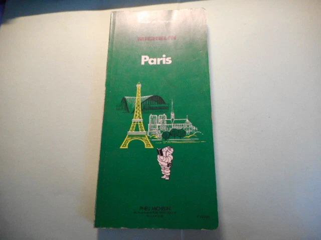 MICHELIN CARTE GUIDES Vert Paris 1981 Maps Karte Cartolina EUR 1,99 ...