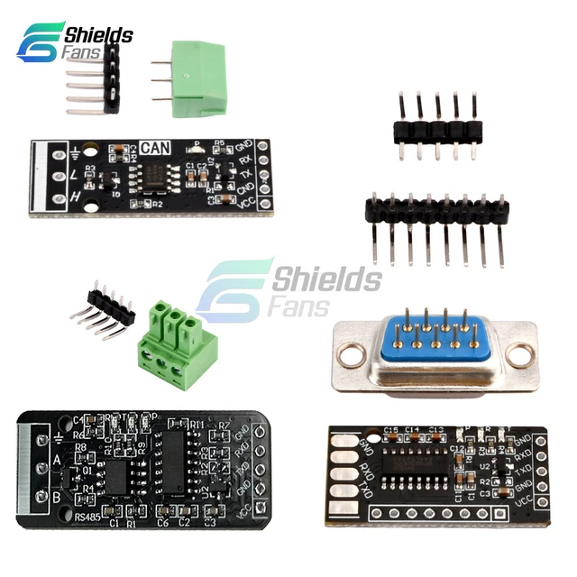 RS232 RS485 CAN to TTL Level Converter Serial Module Board ...