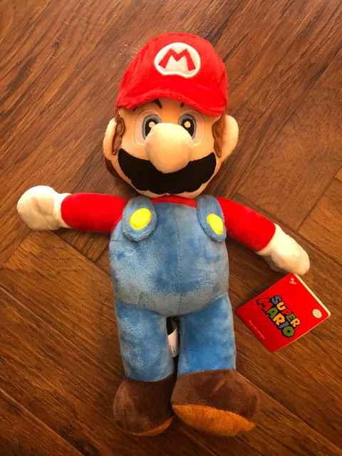 SUPER MARIO BROS Soft Toy, Mario 35cm Plush Nintendo. New With Tags £8. ...
