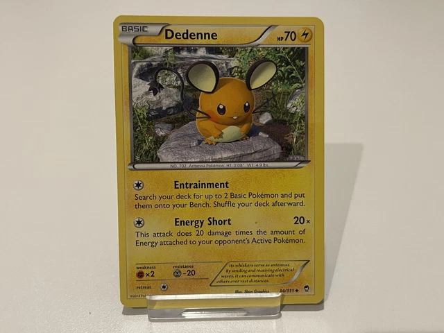 DEDENNE 34/111 RVSK Mint Pokemon Card £0.99 - PicClick UK