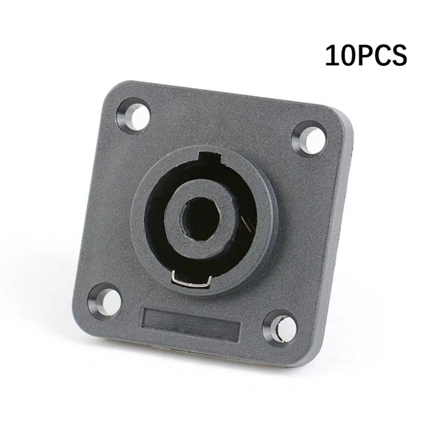 ZINC ALLOY 4 Pole Speakon Female Receptacle Connector for Audio Systems ...