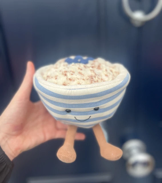 JELLYCAT BRAND New with tags Amuseable Oats Porridge £35.00 - PicClick UK