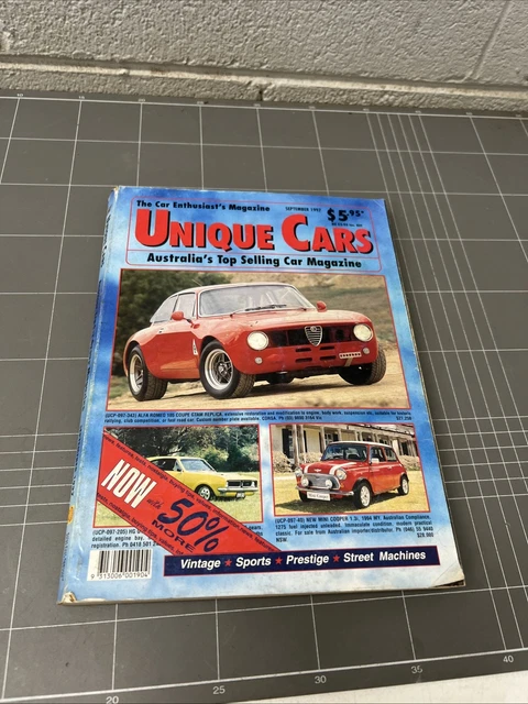 VINTAGE CAR MAGAZINE UNIQUE CARS MUSCLE FORD HOLDEN 1997 MANCAVE RETRO ...