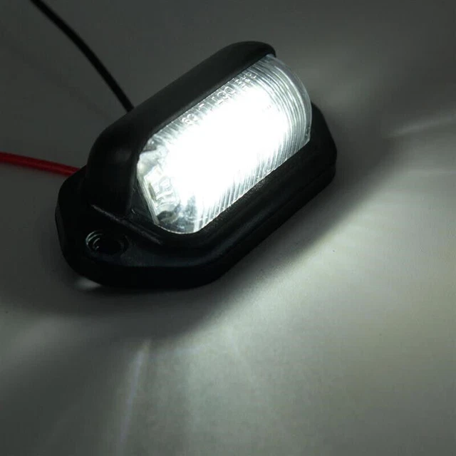 Compact License Plate Illumination Universal LED License Plate Light ...
