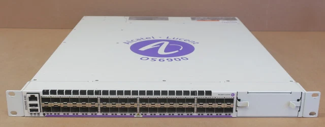 ALCATEL-LUCENT OMNISWITCH OS6900-X40 40x 1/10Gb SFP+ Ports 1U Switch 2x ...