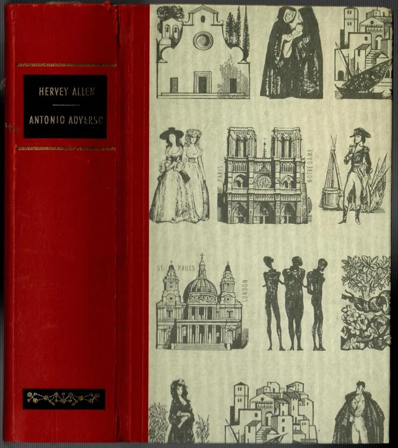 ANTONIO ADVERSO Roman von HERVEY ALLEN EUR 1,00 - PicClick DE