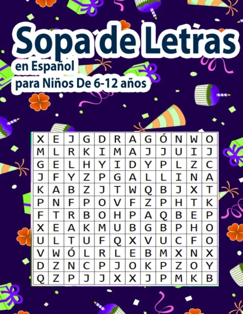 G F F G.F.F Sopa de Letras en Español para Niños De 6-12 años (Poche) EUR 7,93 - PicClick FR