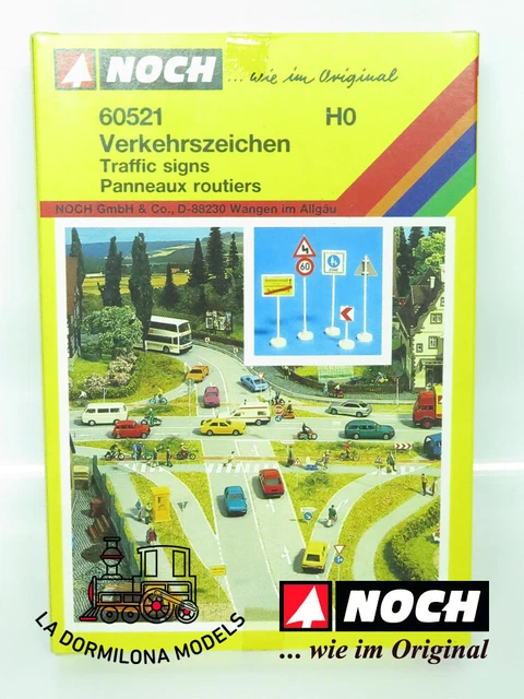 NOCH 60521 - H0 Verkehrszeichen / Señales de Tráfico - NUEVO (c196) EUR ...