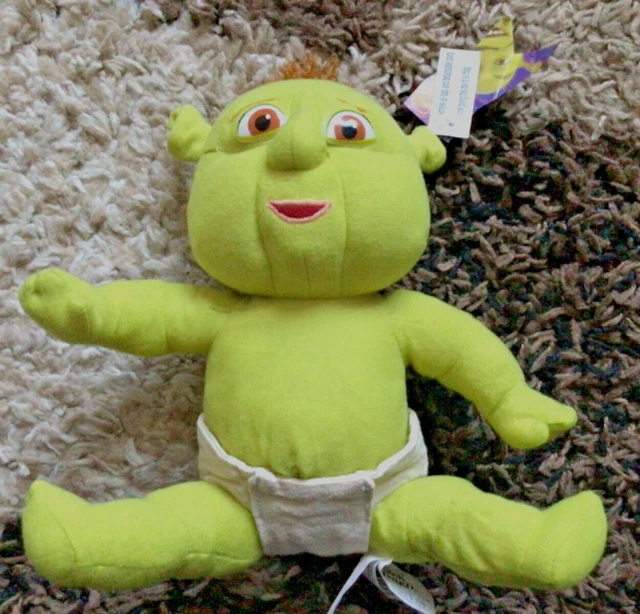 SHREK THE THIRD Baby FERGUS Son Of Shrek Soft Toy Dreamworks 2006 £0.99 ...