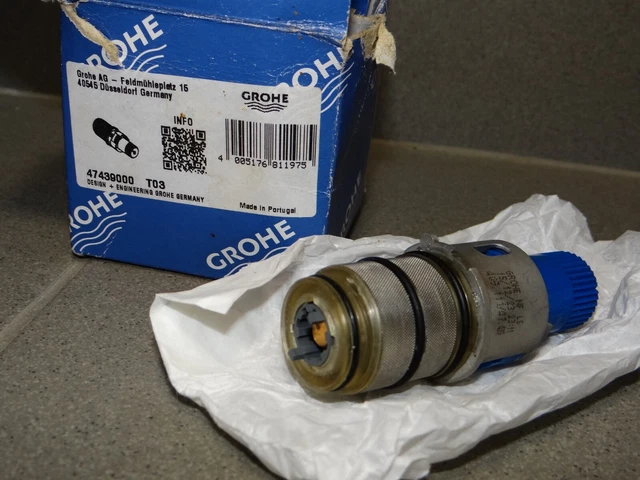 ÉLÉMENT CARTOUCHE THERMOSTATIQUE pour mitigeur douche / BD GROHE 47439 ...