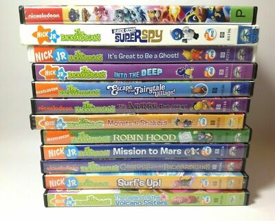 11 BACKYARDIGANS DVD Lot + 1 Paw Patrol Mighty Pups : Nickelodeon ...