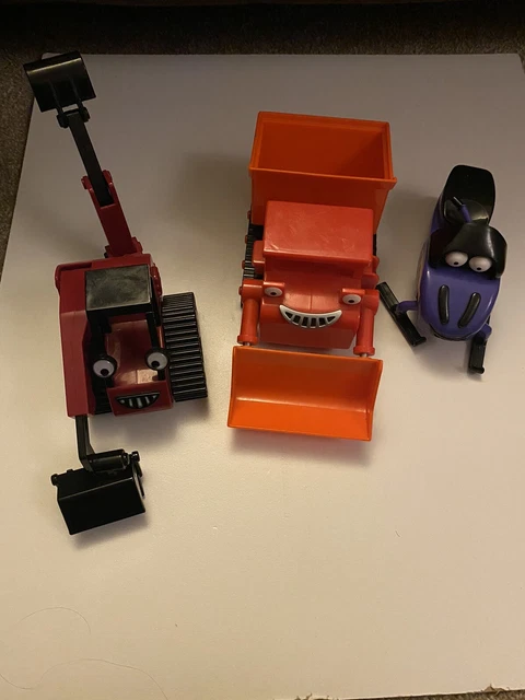 BOB THE BUILDER Toy Vehicles X3 Bundle Benny Muck Zoomer £12.99 ...