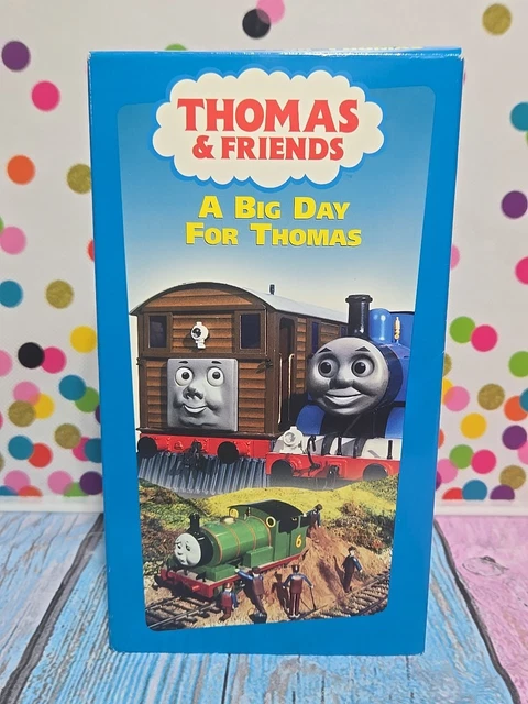 THOMAS THE TANK Engine - A Big Day for Thomas (VHS, 2003) $41.97 ...