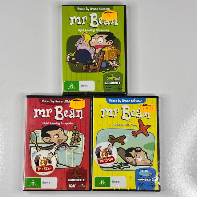MR BEAN CARTOON Animated TV Series DVD 1-3 R4 PAL Brand New Sealed Tracked Post $39.99 - PicClick AU