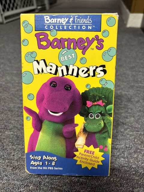 BARNEY - BARNEYS Best Manners (VHS, 1993) £6.64 - PicClick UK
