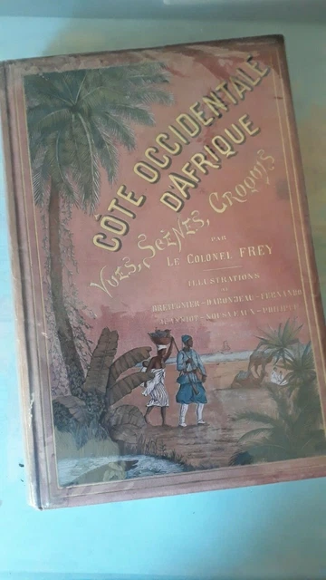 COLONEL FREY &&WESTERN Map of Africa"" Views, Scenes, Sketches £131.53 ...
