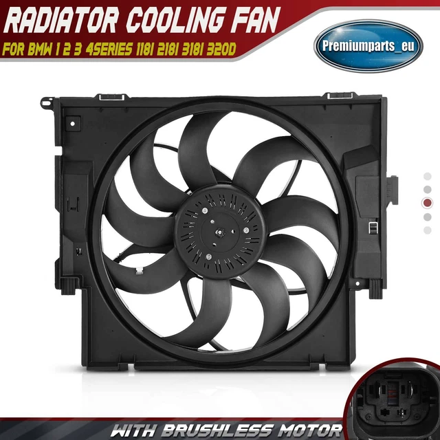 RADIATOR COOLING FAN for BMW 1 2 3 4Series 118i 218i 318i 320d 328i ...