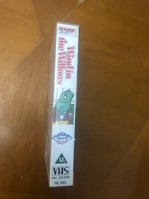 VHS - WIND in the Willows Animated - Pickwick Video - 1988 - Very Good ...