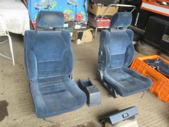 TOYOTA MR2 MK1 AW11 - 2x FRONT SEATS BLUE QQ £100.00 - PicClick UK