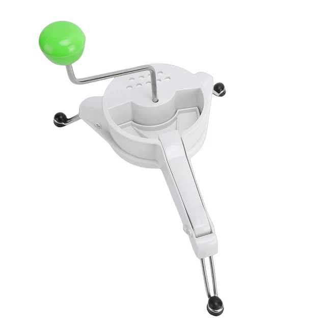 FOOD GRATER POTATO Chopper Hand Crank Vegetable Shredder With Foldable ...