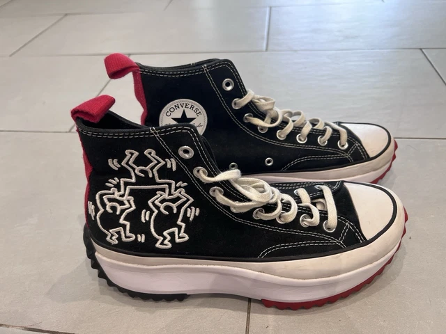 CONVERSE RUN STAR Hike X Keith Haring Black - Limited Edition EUR 50,00 ...
