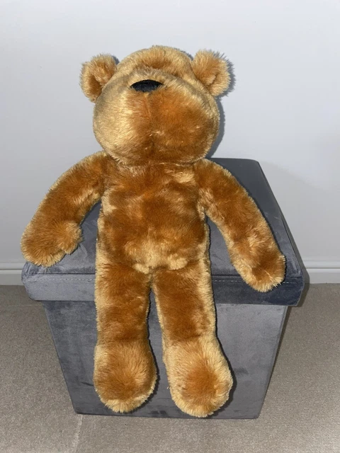 THE BEAR FACTORY Teddy Bear Tan Brown 17" Plush Very Soft Toy £3.99 ...
