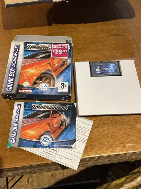 NEED FOR SPEED Underground - Game Boy Advance Boxed With Manual FD £24. ...