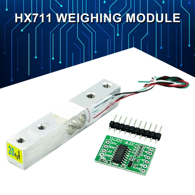 HX711 WEIGHT SENSOR Module 20KG Load Cell for Microcontroller (HX711 ...
