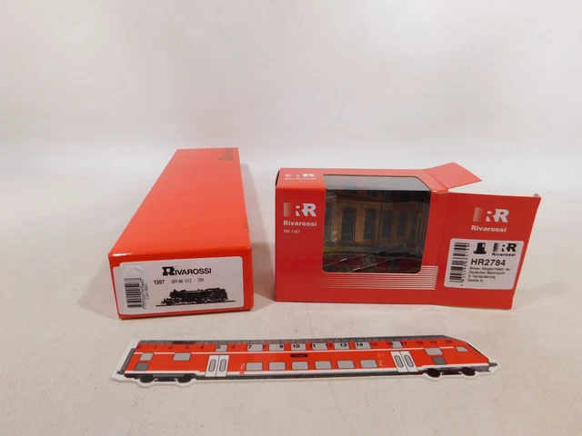 2X RIVAROSSI H0 Leerkarton für Dampflok Rangiertraktor DRG 1397 HR2784 #DX671-3 EUR 39,59 ...