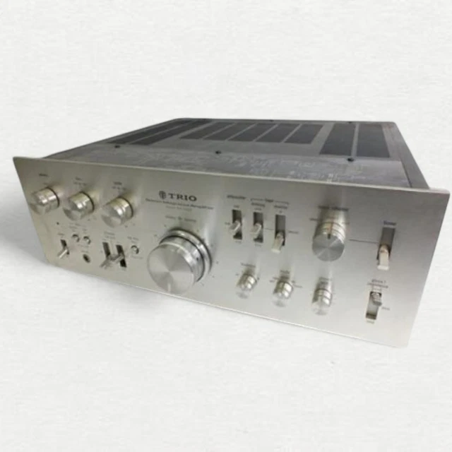 TRIO KA-9300 INTEGRATED Stereo Amplifier Vintage Hi-Fi Silver ...