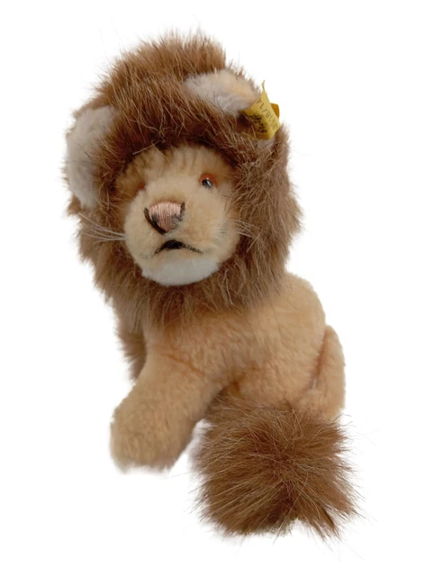 STEIFF PELUCHE LION Câlin Fabriqué en Allemagne 17cm EUR 17,95 ...