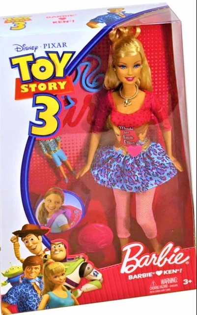 DISNEY PIXAR TOY Story 3 Barbie Loves Ken Barbie Doll Mattel T2965 £74. ...