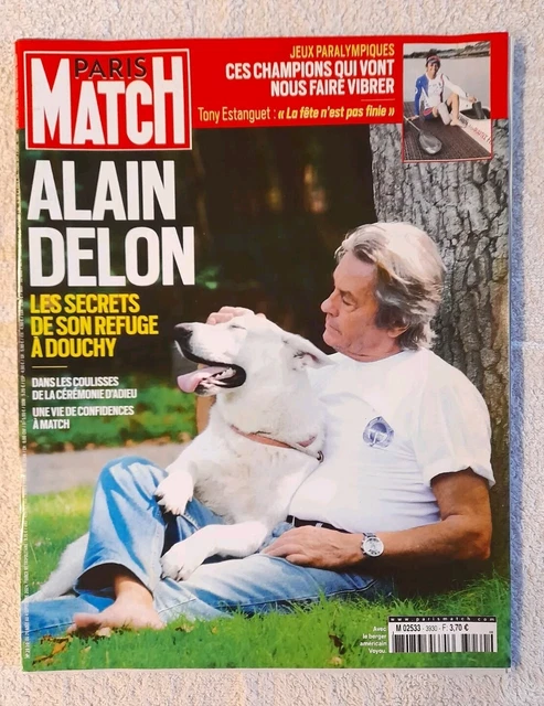 ALAIN DELON REVUE Paris Match n° 3930 août 2024 EUR 8,00 - PicClick FR