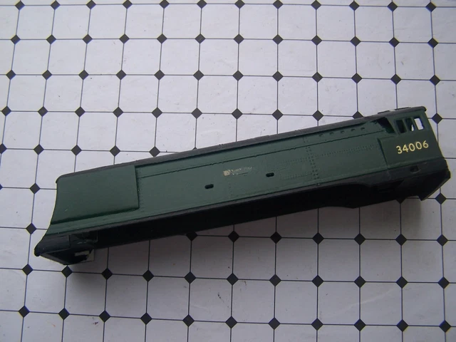 MODEL RAILWAY, STEAM Engine, Oo Gauge, Body Shell, Number 34006, Green ...