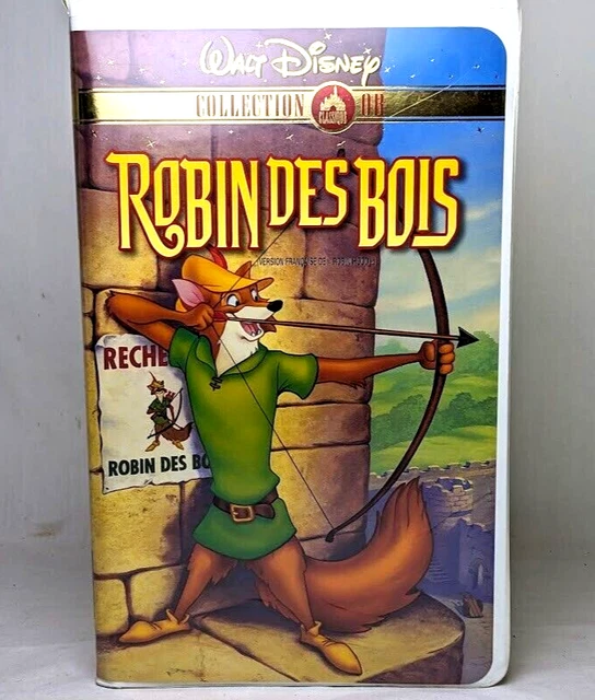ROBIN HOOD (ROBIN des Bois) VHS - Disney Gold Collection - French ...
