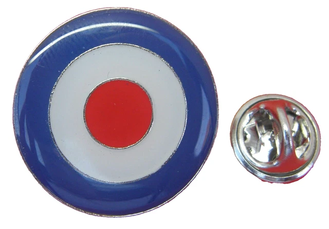 RAF TARGET MOD Pin Badge Mods Bullseye Scooter Vespa Lambretta EUR 9,65 ...